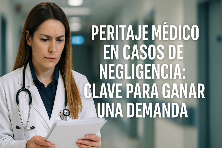 Peritaje médico en casos de negligencia: para ganar una demanda