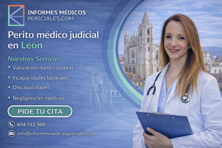 Perito médico judicial en León - Informes Médicos Periciales